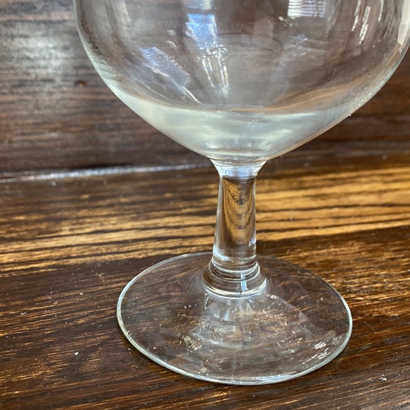 Dining | 195s Style Stem Glassware With Gold Trim | Poshmark